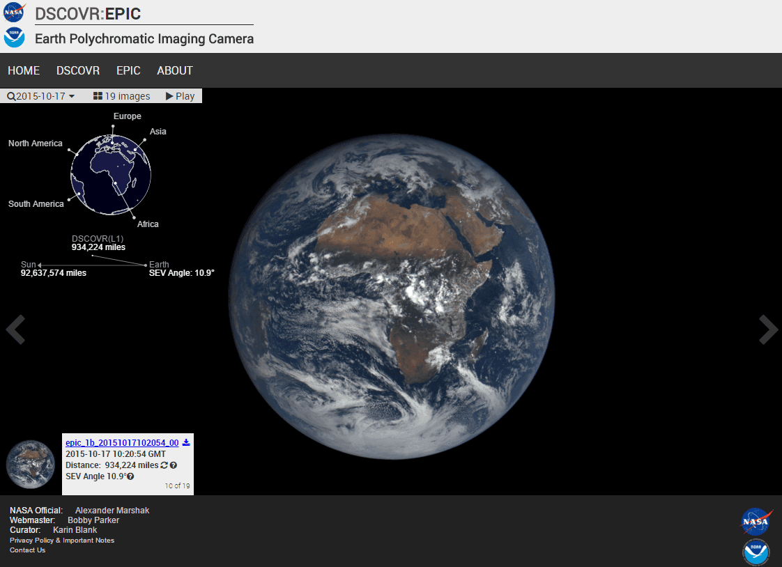 NASA brengt Aarde tot leven met EPIC