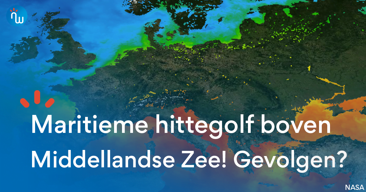 Maritieme hittegolf teistert Middellandse Zee - NoodweerBenelux
