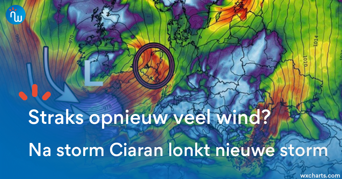 Na storm Ciaran lonkt een nieuwe storm naar West-Europa. Wat kunnen we ...