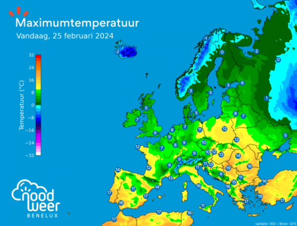 Weersverwachting komende dagen: Komt de lente al eens op bezoek ...