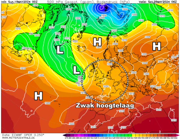 Weersverwachting komende dagen: lokaal veel regen, normale temperaturen - NoodweerBenelux