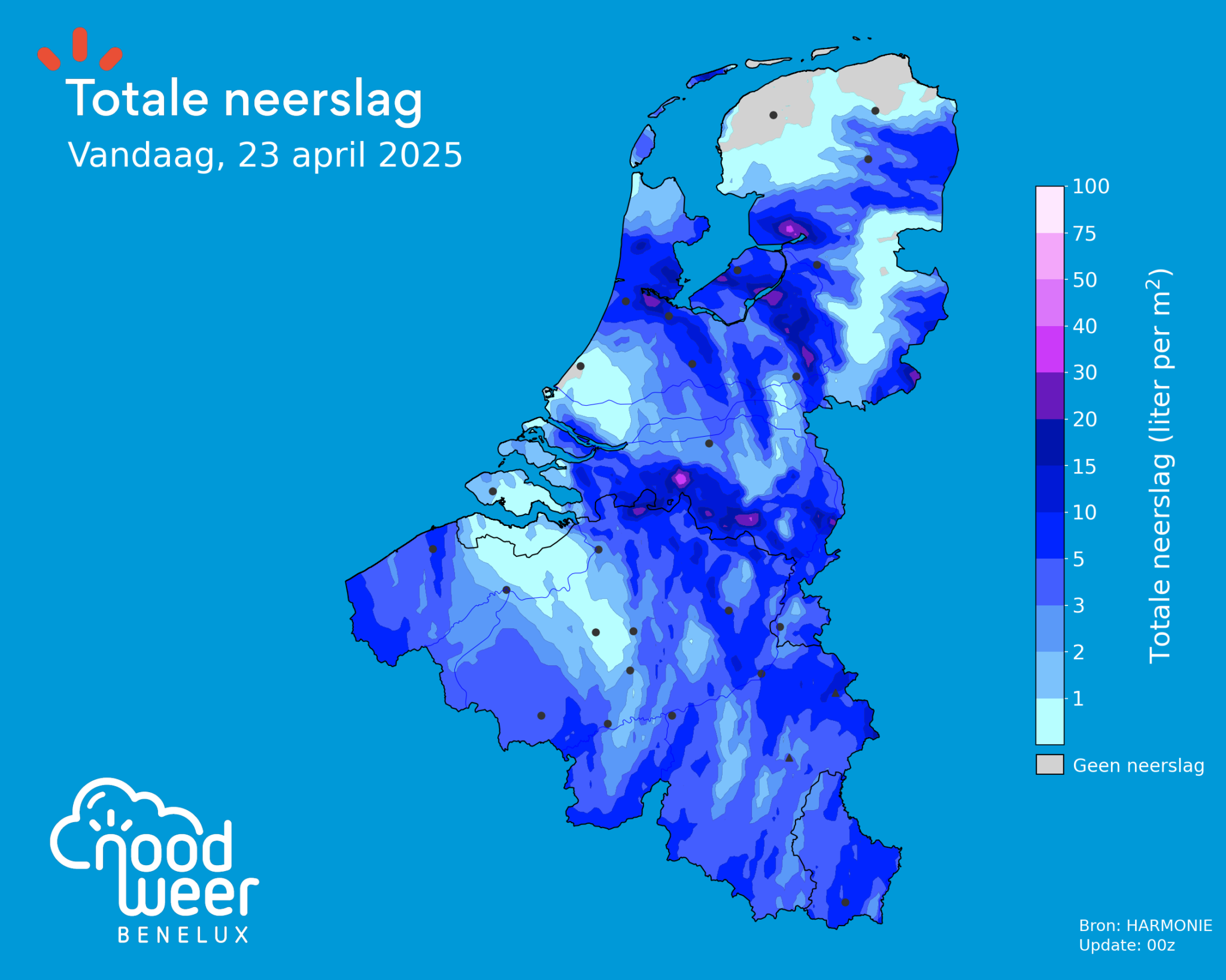 Warme lucht op komst: Zomerse temperaturen in de Benelux? - NoodweerBenelux